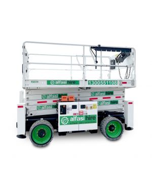 47FT | Electric RT Scissor Lift Hire | Trusted Service | Alfasi