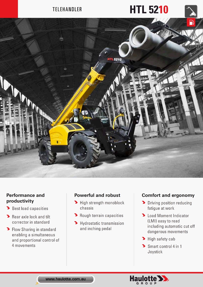 5.2T | 10M Telehandler Hire | Quality Equipment | Alfasi